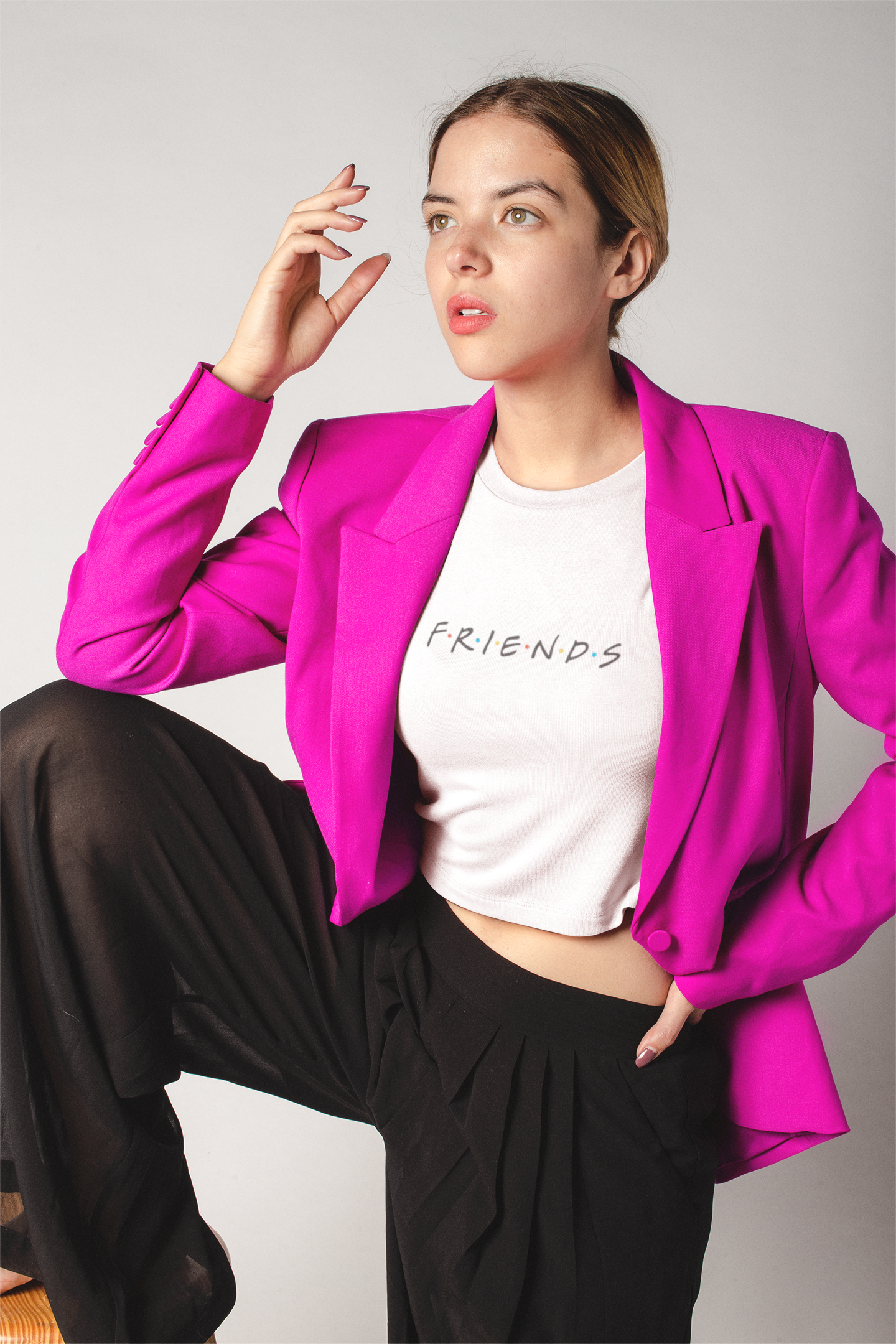 Friends - Crop Top – The Grey Weave
